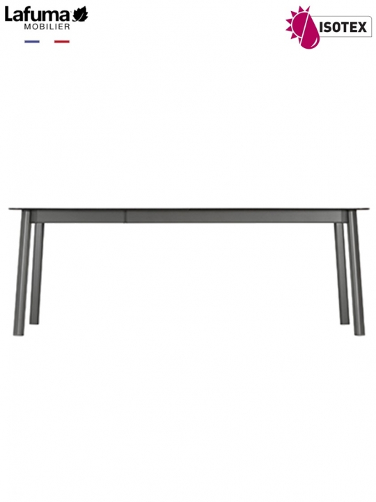 Table Repas Extensible Lafuma Ancône - Coloris Fusain/Titane